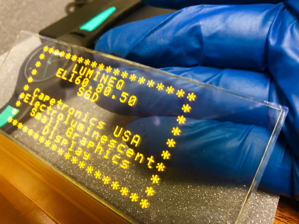 Lumineq ELT160.80.50 transparent display 997-5434-00LF | CapeTronics EL ...